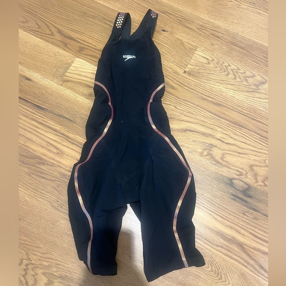 Speedo Lzr Pure Intent Kneeskin Open Back Tech Swimsu… - Gem
